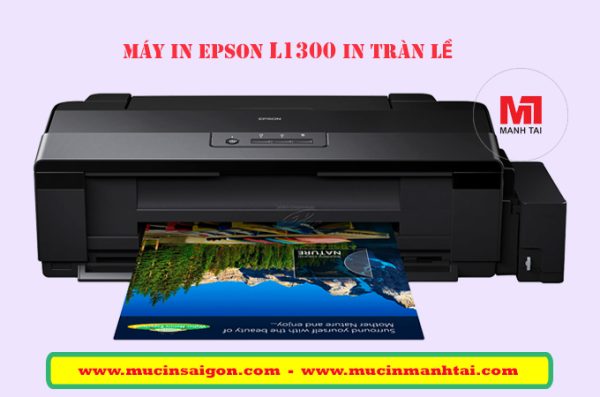 Cách In Tràn Lề Trên Máy In Epson L1800 - Mực In Sài Gòn